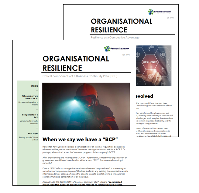 Resources - Infinity Continuity